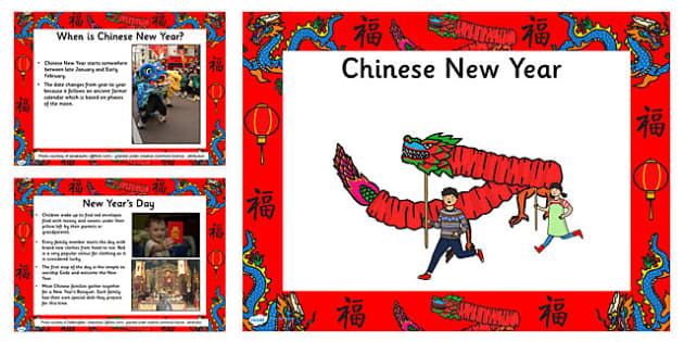 Chinese New Year Information PowerPoint EYFS - chinese new year
