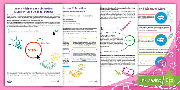 👉 Year 3 Addition and Subtraction: A Step by Step Guide for Parents