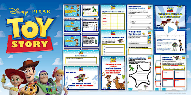 Toy Story: Friendship and Teamwork Activity Pack