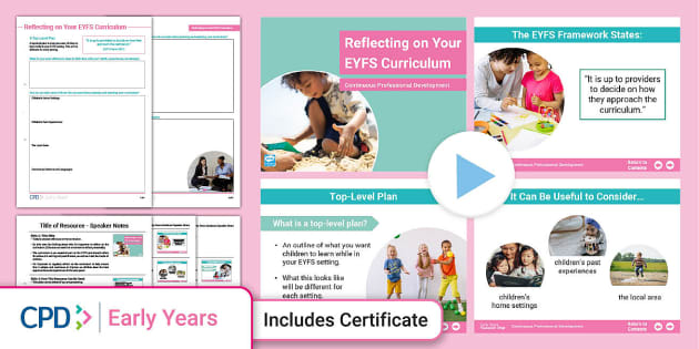 How to Plan for Effective CPD in the Early Years. - Twinkl