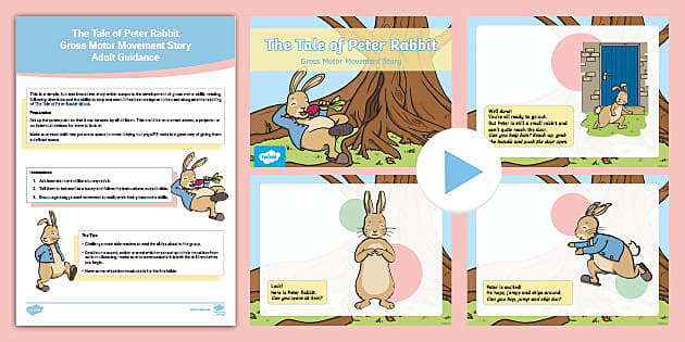 Gross Motor Movement Story (teacher made) - Twinkl