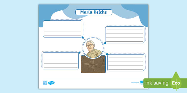 Mapa conceptual: Maria Reiche | Twinkl Perú (Teacher-Made)