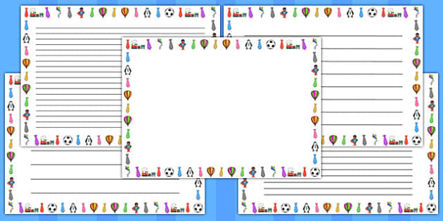 Father's Day Page Borders Images Landscape