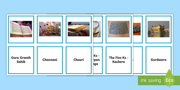 Sikh Artefacts Matching Activity (Hecho por educadores)