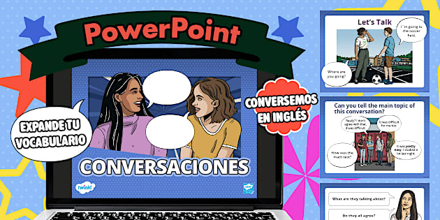 PowerPoint | Conversaciones | Inglés | 7° básico | 8° básico