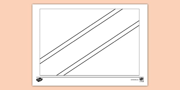 Tanzania Flag Colouring Sheet (teacher made) - Twinkl