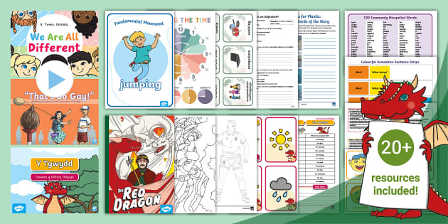 FREE Wales Primary Taster Resource Pack (teacher made)