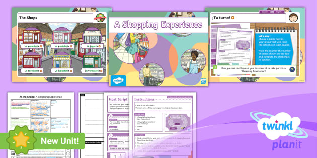 👉 PlanIt Year 6 Spanish Lesson: A Shopping Experience