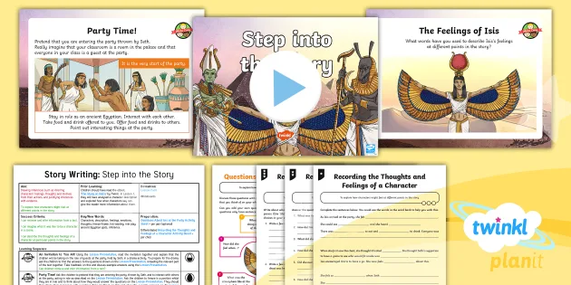 Time Travel: Secrets of Ancient Egypt: Story Writing 2 Year 4