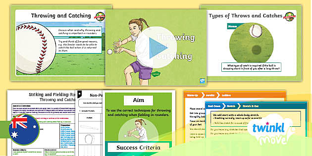 Move Striking and Fielding: Rounders: Throwing and Catching