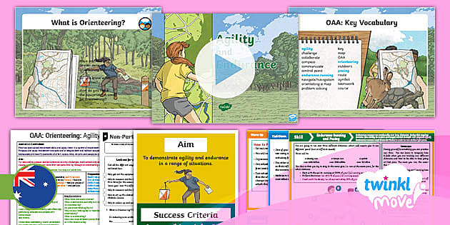 Year 5 OAA Lesson 2: Agility and Endurance (teacher made)