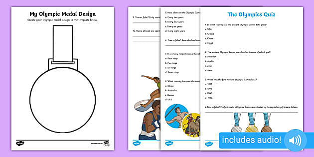 Crash Course Podcast The Olympics (professor feito) - Twinkl