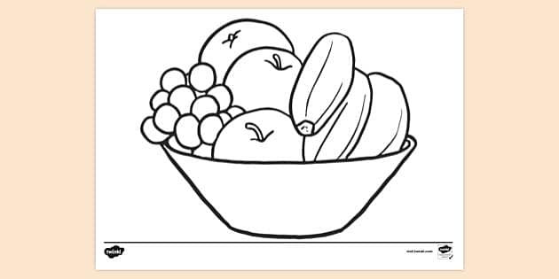 Free Printable Fruit Colouring Page Colouring Sheets Free Printable Fruit Colouring Page Colouring Sheets