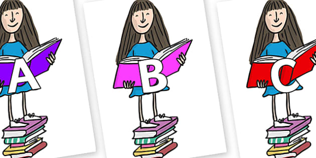 FREE! - A-Z Alphabet on Matilda to Support Teaching on Matilda