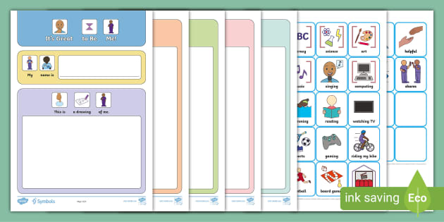 Twinkl Symbols: It's Great to Be Me (Teacher-Made) - Twinkl