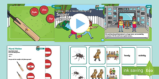 Adding -es to Words Ending in 'y' Lesson Plan - Level / Phase 6 Week 3 ...