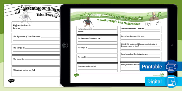 Listening and Responding to Music: The Nutcracker - Twinkl