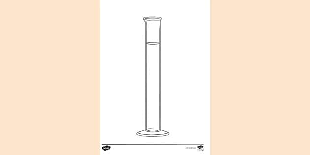 FREE! - Test Tube Full Colouring Sheet (teacher made)
