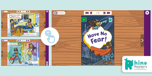 Level 4c Reading Scheme Book: Have No Fear! (teacher made)
