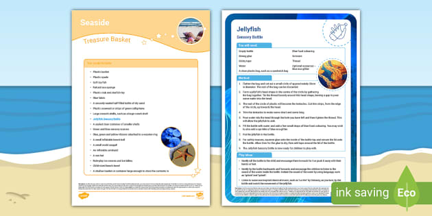 Seaside Treasure Basket | Twinkl (teacher made) - Twinkl