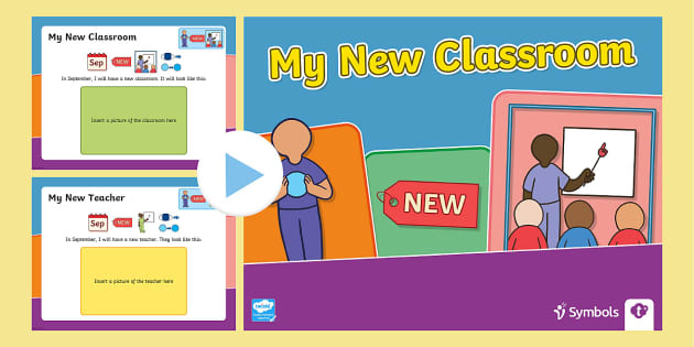 Twinkl Symbols: My New Classroom Transition PowerPoint