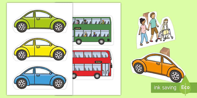 Transport Small World Characters (teacher made) - Twinkl