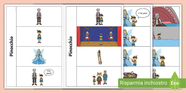 FREE! - Pinocchio | Libretto 3D (teacher made) - Twinkl