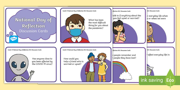 Covid 19: National Day of Reflection - Twinkl