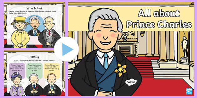 EYFS All about Prince Charles PowerPoint