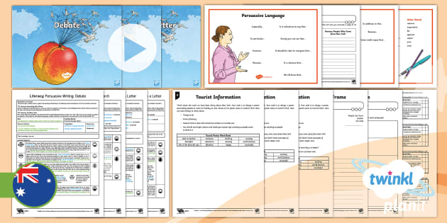 Year 4 James and the Giant Peach Persuasive Writing Genre Unit Pack to ...