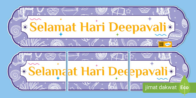 Banner Hari Deepavali 2023 (Hecho por educadores) - Twinkl Banner Hari Deepavali 2023 (Hecho por educadores) - Twinkl