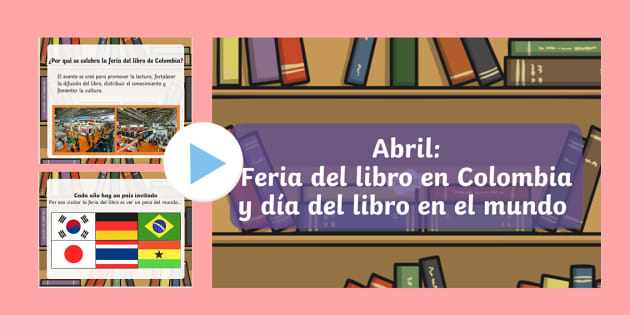 Guía para estudiantes en la feria del libro -Twinkl Colombia