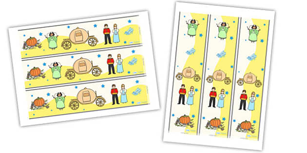 Cinderella Display Borders (teacher made)