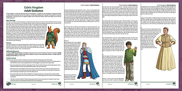 Cole's Kingdom Adult Guidance