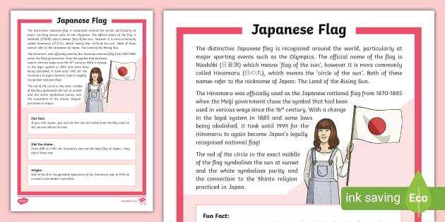 Japanese Flag Fact File
