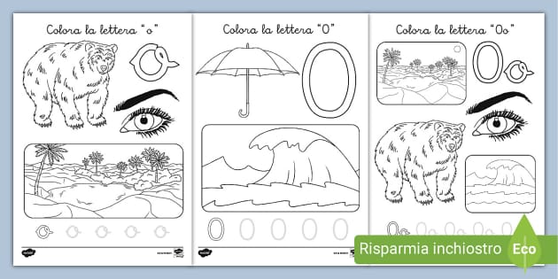 La Lettera O Trova La Lettera O