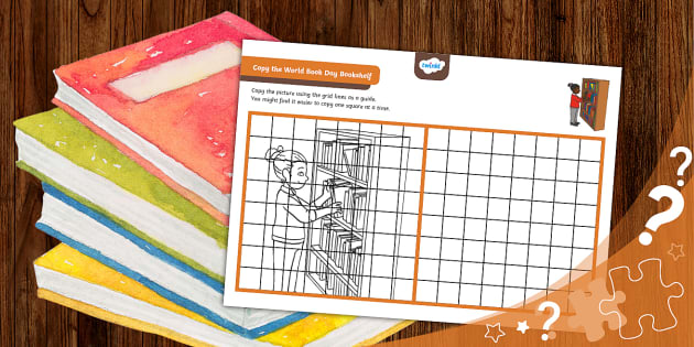 FREE! - Copy the World Book Day Books Puzzle - Kids Puzzles - Twinkl