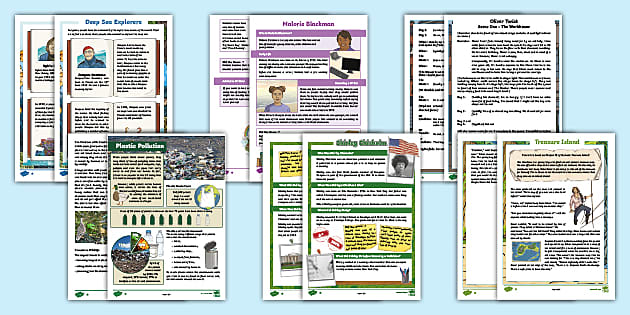 LKS2 September Differentiated Reading Comprehension Activity Pack (Ages ...