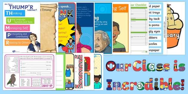 New Zealand Classroom Set-Up Resource Pack (teacher made) New Zealand Classroom Set-Up Resource Pack (teacher made)