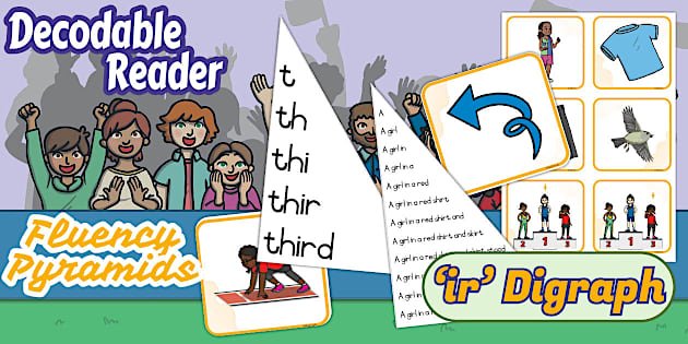 Foundation Phase Phonics - ir Fluency Pyramid - The Girl's First Race ...