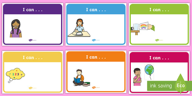 'I Can' Statement Display Posters (teacher made) - Twinkl