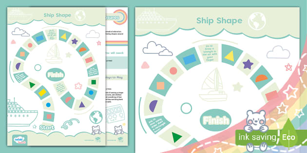 Age 4-5 Number Shape and Measure Ship Shape Activity Age 4-5 Number Shape and Measure Ship Shape Activity