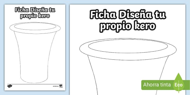 Ficha de actividad: Diseña tu propio Kero | Twinkl Perú