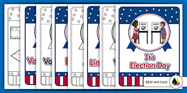 Election Day Voting Booth Dramatic Play Posters - Twinkl