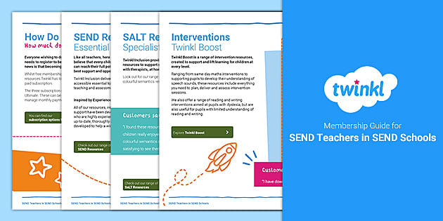 Members Guide for SEND Teachers Working in SEND Schools