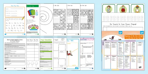 Year 2 First Week Back Activity Pack (Teacher-Made) - Twinkl