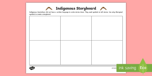 Indigenous Storyboard Template (teacher made)