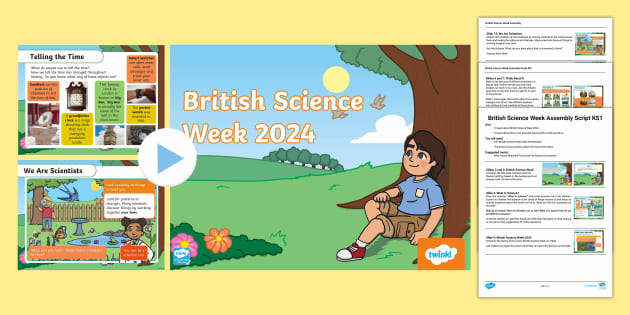 EYFS/KS1 British Science Week 2024 (Time) Assembly Pack- PowerPoint and ...
