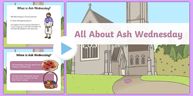 EYFS All About Ash Wednesday PowerPoint