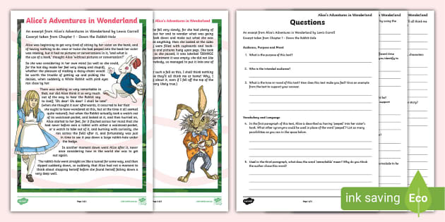 Advanced Reading Comprehension Worksheets | Primary English